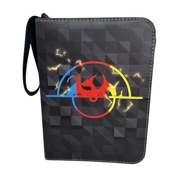 Annor | Games | Annor Brand Charzar Pokmon Card Zip Up Binder Binder 6 ...
